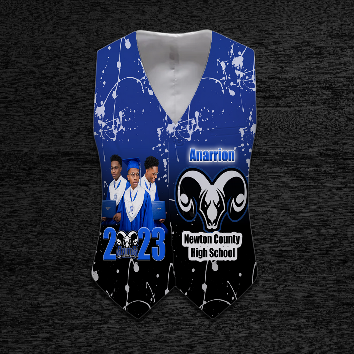 Custom Grad Vest – Allure Creations Co.